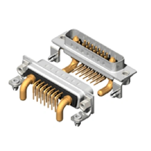 17W2 Right Angle PCB D-sub Connector Plug China Manufacturers Suppliers Factory Exporter